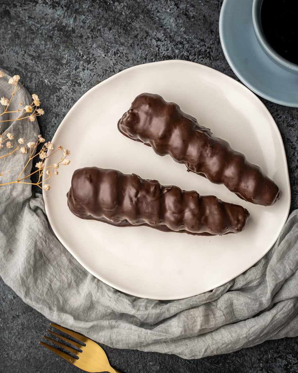 Chocolate Dipped Cream Roll – elloras.in